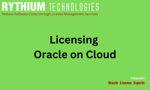 Independent Oracle License Experts - Rythium Technologies